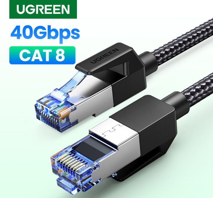 UGREEN (NW153) Cat 8 RJ45 40Gbps 2000Mhz High Speed Ethernet Network ...