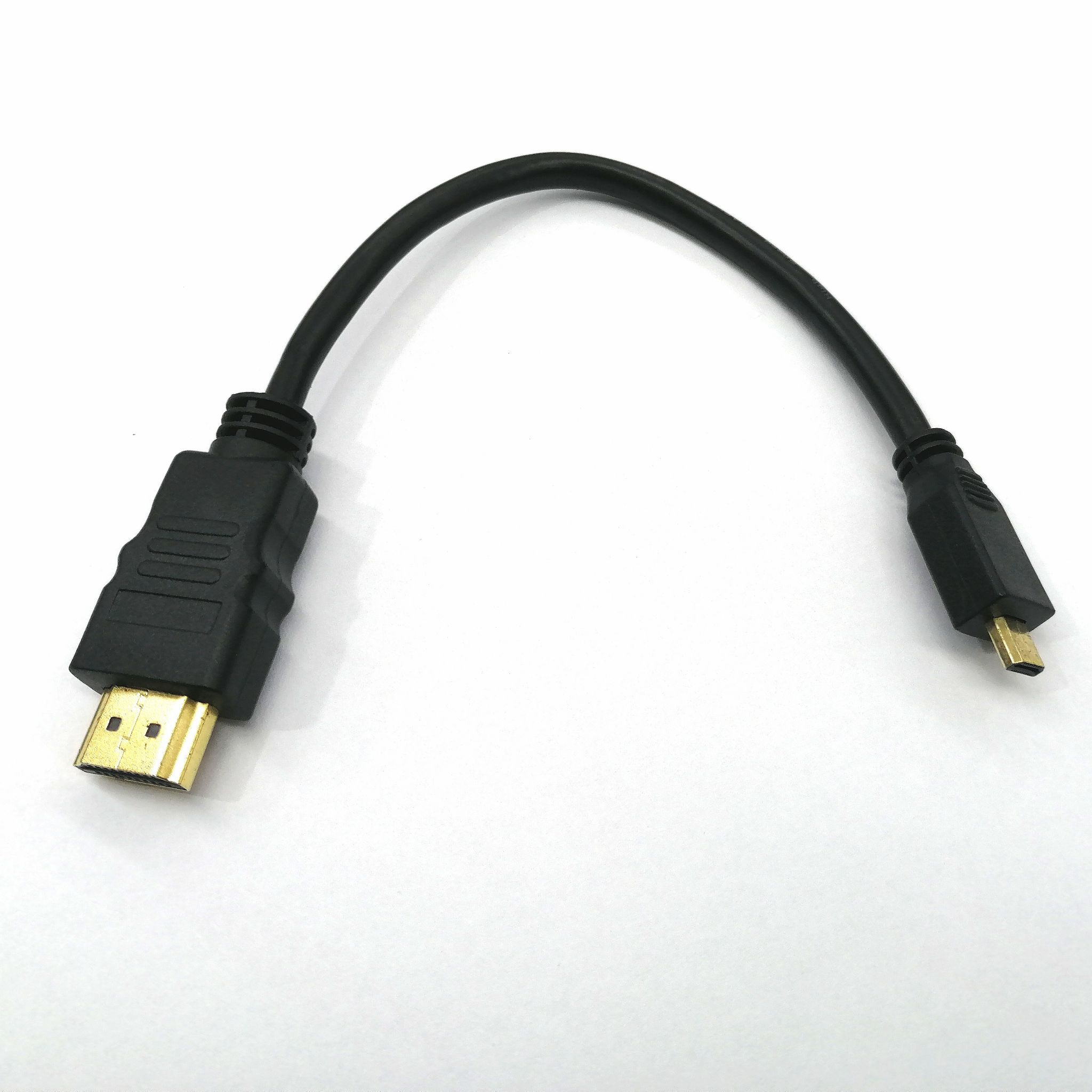 สายแปลงสัญญาณภาพ Micro HDMI Cable สาย Micro M hdmi to hdmi FM ยาว 20cm ...