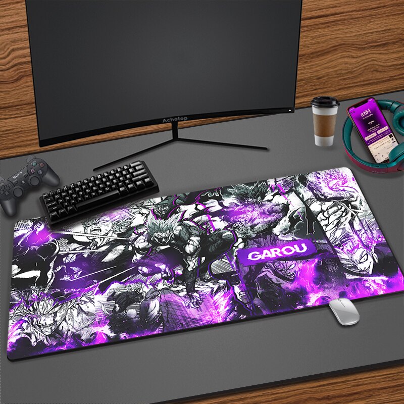 Anime One Punch Man Mouse Pad Saitama Large Computer Gaming Mousepad ...