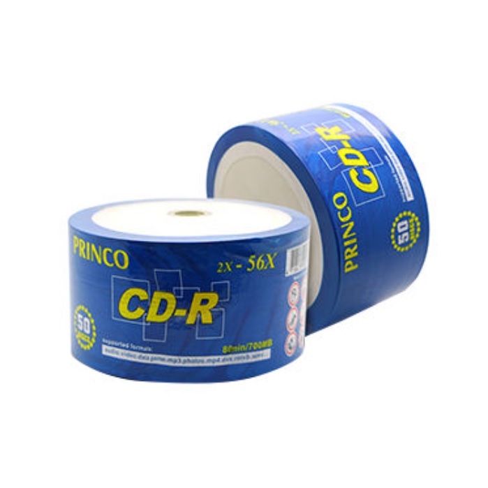 แผ่นซีดี Princo CD-R ความจุแผ่น 700 Mb 80 นาที ยี่ห้อ PRINCO ของแท้ ...