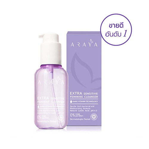 ผลิตภัณฑ์ทำความสะอาด จุดซ่อนเร้น Araya Extra Sensitive Feminine ...