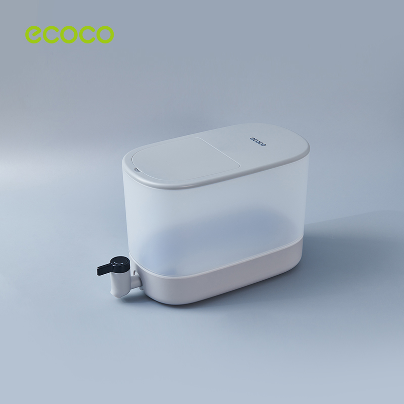 [พร้อมส่ง]Ecoco คูลเลอร์น้ำมีก๊อก 4L, ถังน้ำดื่ม วางเข้าตู้เย็นได้ E2212 | Lazada.co.th