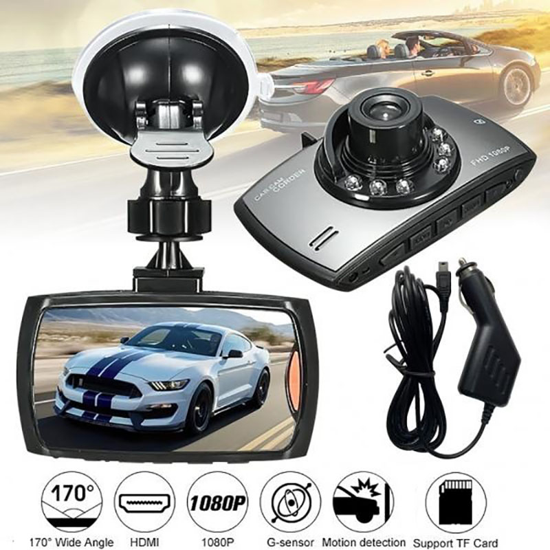 G30 Driving Recorder 6 LED Car DVR Camera Dash Cam Video 1080P 2.2inch ...