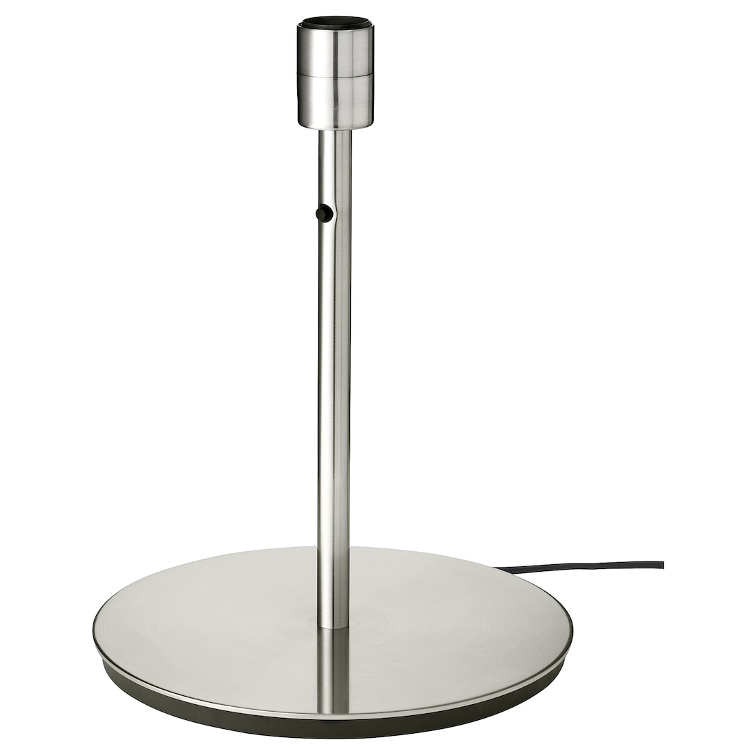 IKEA โคมไฟ อิเกีย SKAFTET สกาฟเต็ต ฐานโคมตั้งโต๊ะ, ชุบนิกเกิล, 38 ซม. ...