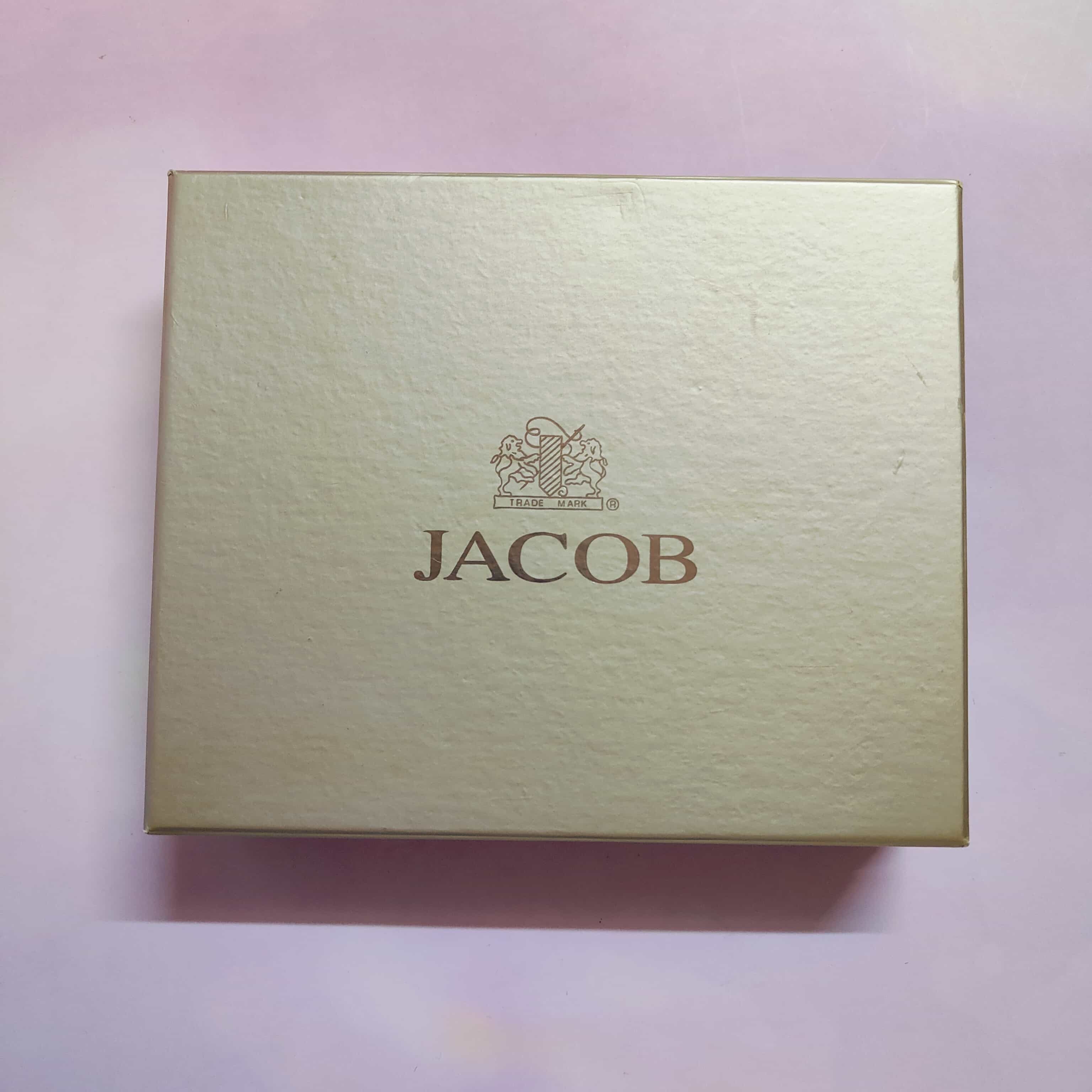 JACOB Box set กระเป๋าใส่บัตรหนังแท้พร้อมพวงกุญแจ ของแท้ สินค้าพรีเมี่ยม - Aiyashop - ThaiPick