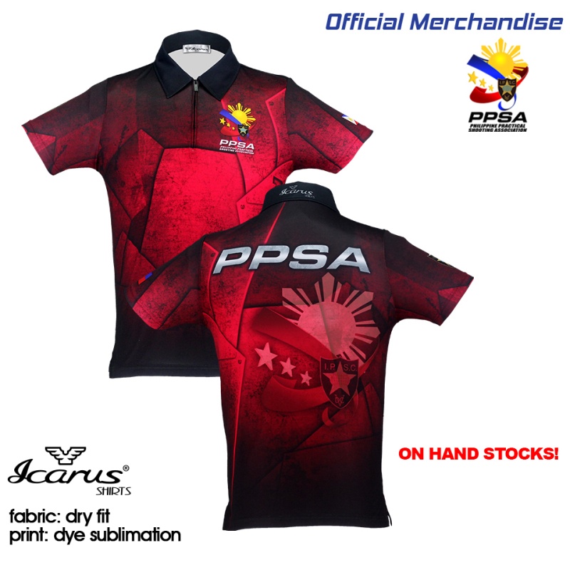 PPSA Jersey Polo Shirts Dry Fit Shirt Full Sublimation (Red ...