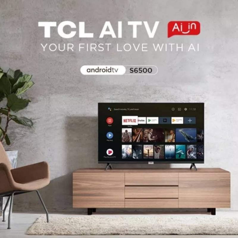 TCL ANDROID TV HD สมาร์ท TV 32นิ้ว LED Wifi 7200P Android TV Smart TV (Model 32S6500)-HDMI-USB ...