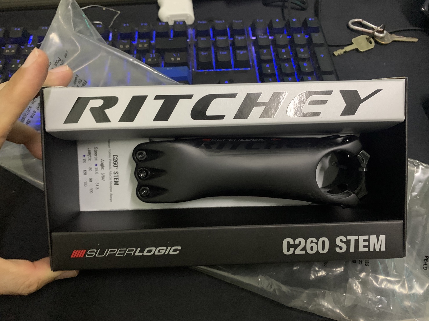 Stem Ritchey Full Carbon SUPERLOGIC CARBON C260 - Phanee Bike - ThaiPick