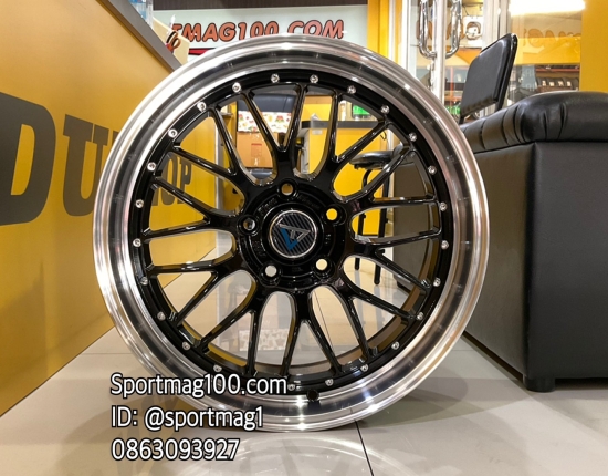 แม็กซ์ใหม่ FlowForming LM VLF P05 สีดำขอบกระจก สเปค 8.5-18นิ้ว 5รู120 Offset38 - sportmag100 ...