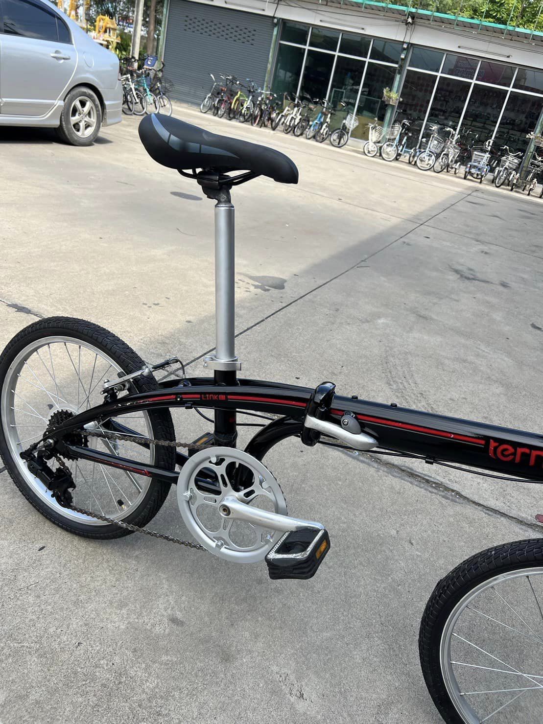จักรยานพับได้ ยี่ห้อ tern link A7 สภาพใหม่มาก สีดำแดง - Jbike - ThaiPick
