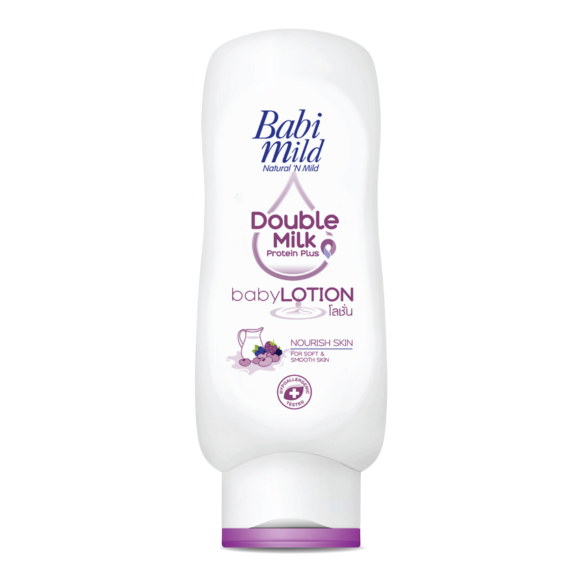 BABI MILD เบบี้ มายด์ ดับเบิ้ลมิลโปรตีน + โลชั่น 180 ML. | Lazada.co.th