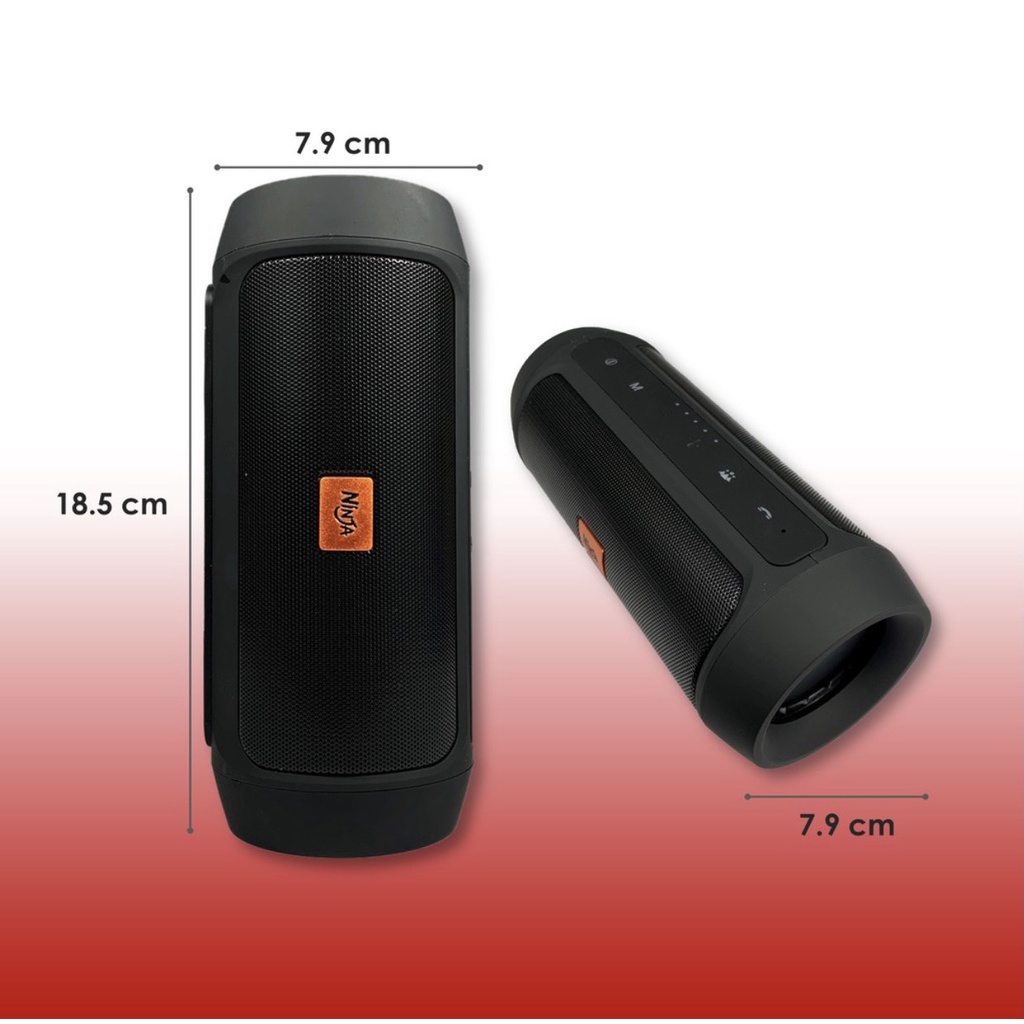 ลำโพงไร้สาย Sabbat Ninja E2 เสียงดี เบสหนัก แบตอึด เชื่อมบลูทูธ ไกล 10 ...