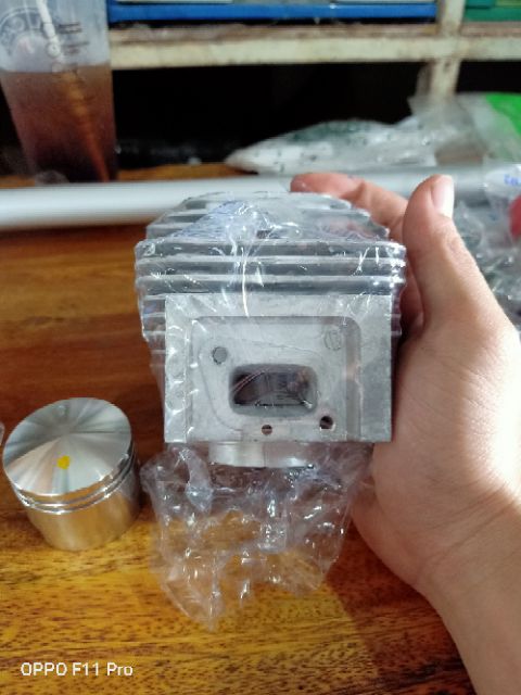 TL52-01 ชุดเสื้อสูบ ลูกสูบ แหวน TL52 ลูกสูบ 44 มิล เครื่องพ่นยา เครื่องตัดหญ้า - HEROshop ...