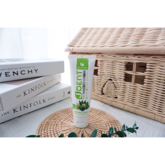 buyme อุปกรณ์ทำความสะอาด JDENT 3IN1 Herbal White Toothpaste ยาสีฟัน ...