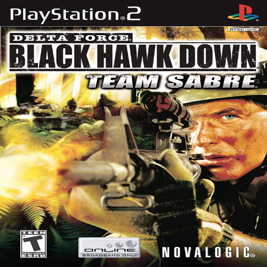 แผ่นเกมส์[Playstation2] Delta Force - Black Hawk Down - Team Sabre (USA ...