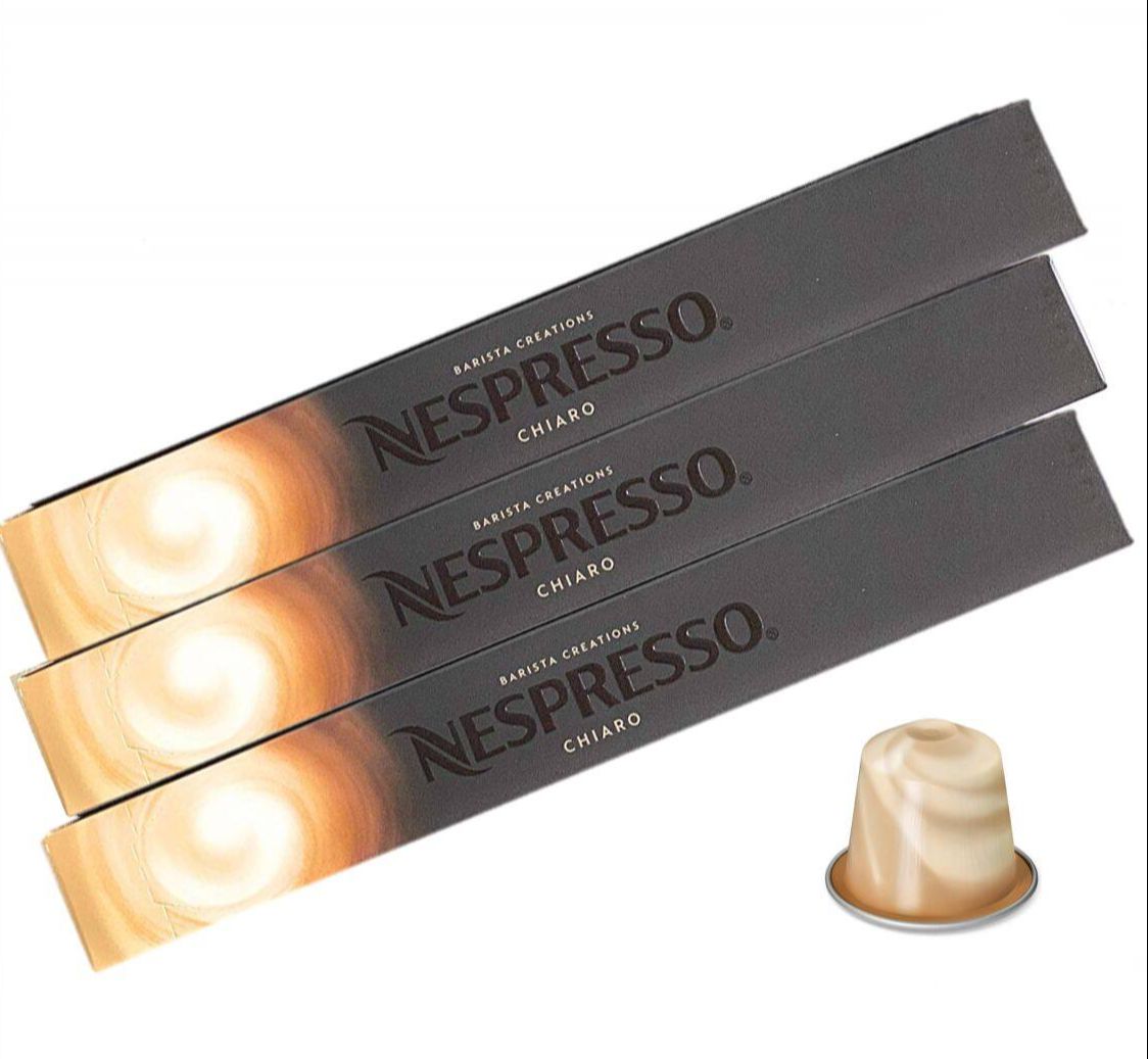 Nespresso Barista CHIARO Capsules Ground Coffee เนสเพรสโซ บาริสต้า เชีย ...