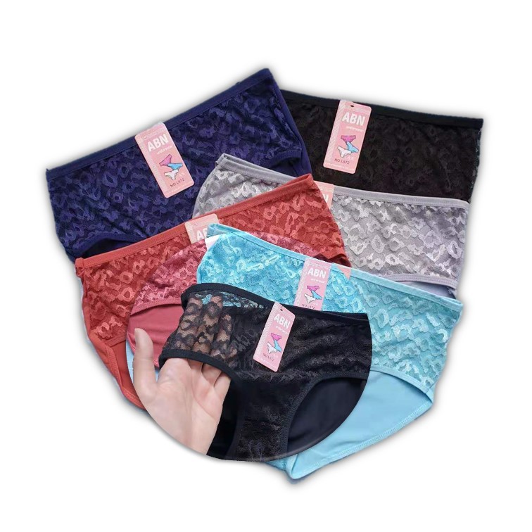 ส่งเร็วพิเศษ FT24.TH กางเกงใน กางเกงในยกแพ็ค 10 ตัว ลาย 9 ผ้าลูกไม้ซาติน ซีทรูด้านหน้า เซ็กซี่ ...