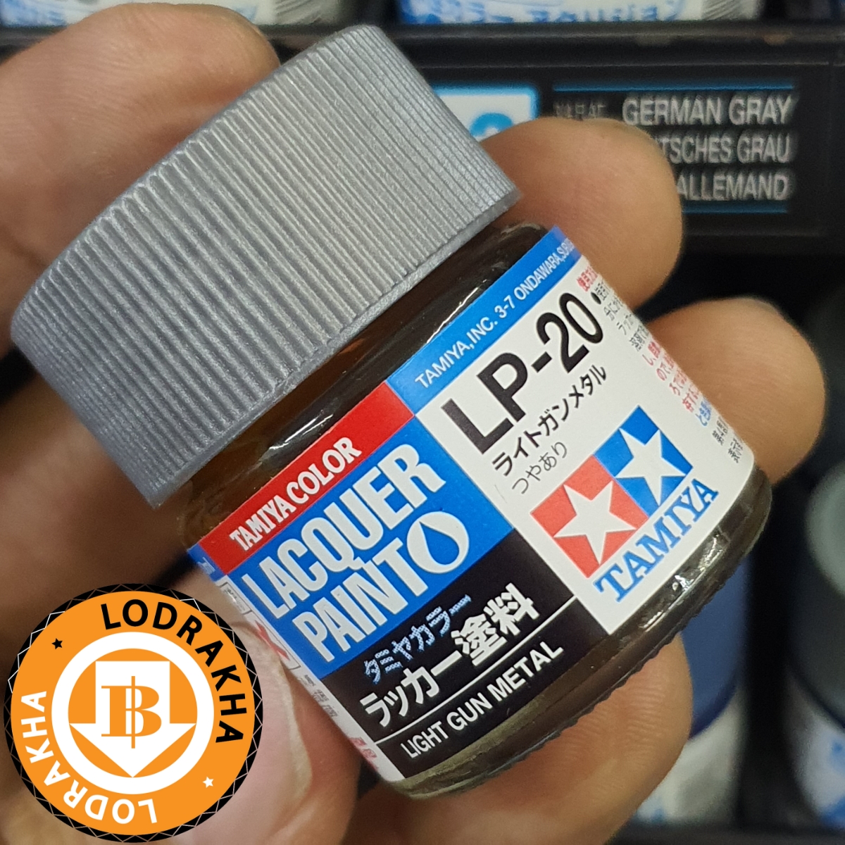 สีสูตรแล็คเกอร์ Tamiya LP20 Light gun metal 10ML | Lazada.co.th