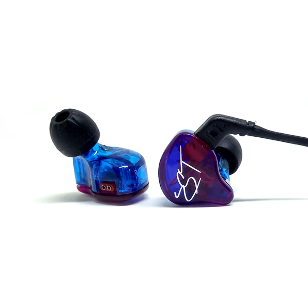 KZ ZST Colour Balanced Armature+Dynamic Hybrid Dual Driver Earphones ...