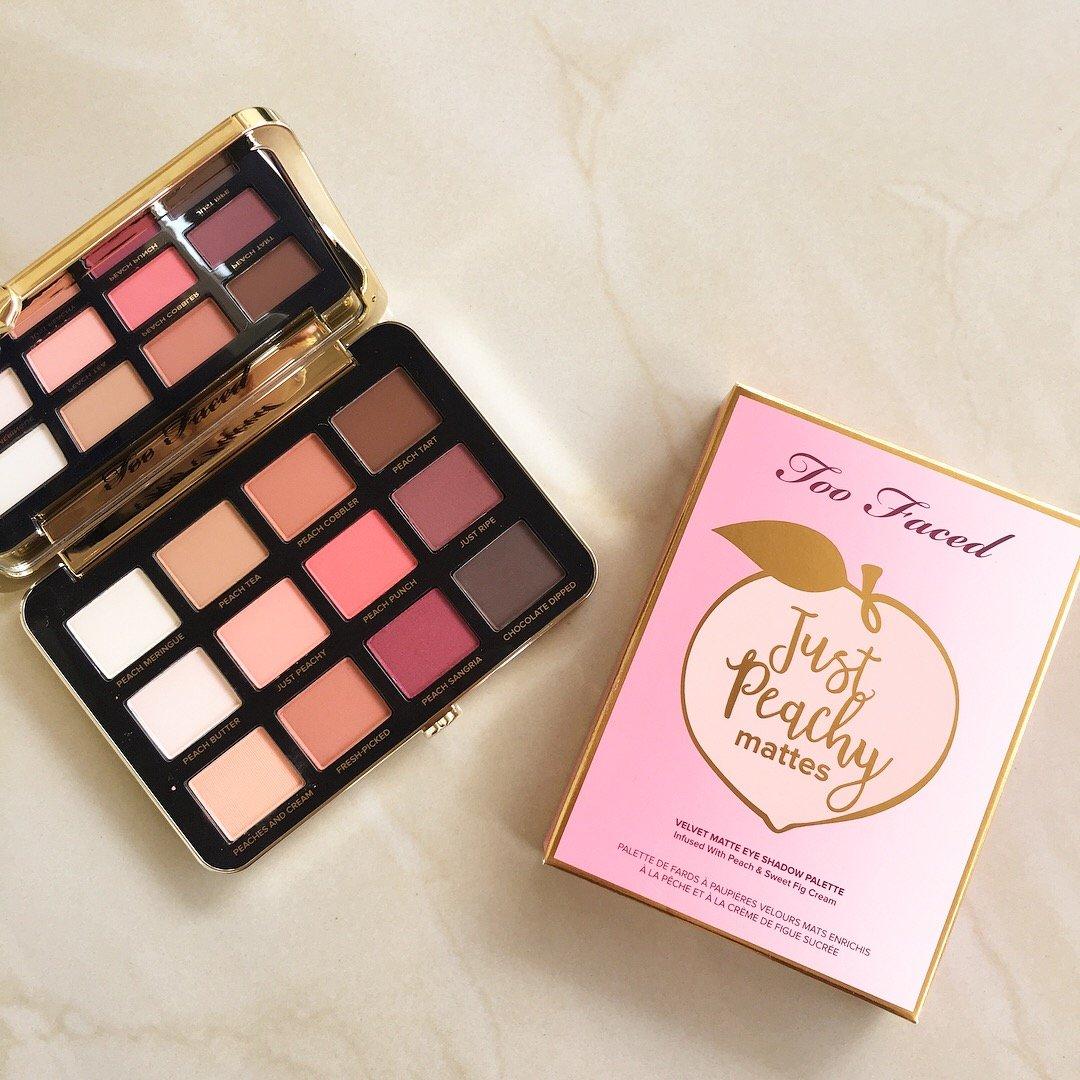 Too Faced Just Peachy Mattes Eyeshadow Palette - mememe shop - ThaiPick
