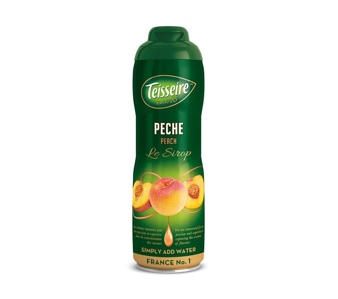 Teisseire Peach Syrup เตสแซร์ พีช ไซรับ 600ml. | Lazada.co.th
