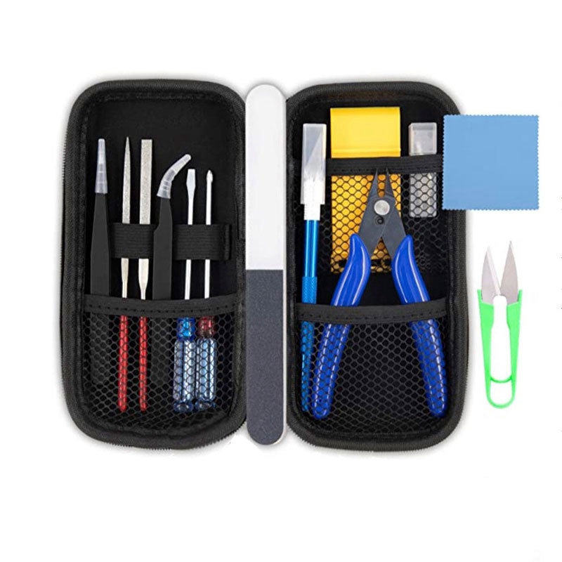 15 PCS Model Tools Kit Gundam Modeler Basic Tools Hobby Building Tools ...