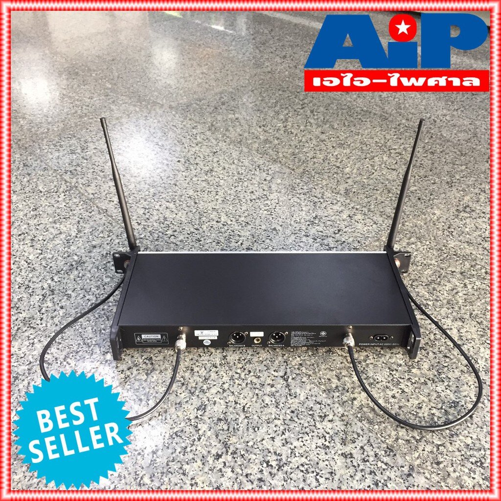 ฟรีค่าส่ง ความถี่ใหม่ กสทช PRO PLUS UM15 ไมค์ลอยคู่ UHF UM-15 proplus um 15 (ความถี่ใหม่ 803-806 ...