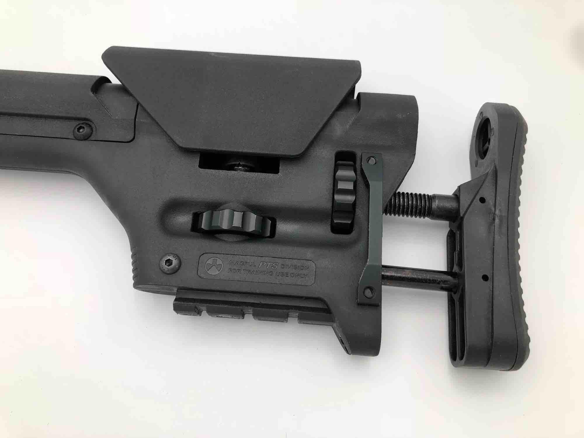 พานท้าย PTS PRS Stock มาพร้อมแกนGBB พานท้ายยึดเพิ่มได้ ปรับรองท้ายให้ยก ...