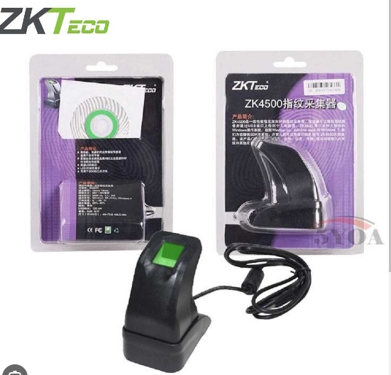 เครื่องสแกนนิ้วแบบ USB ZKTeco ZK4500 - Solar IT Shop - ThaiPick