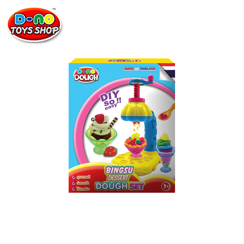 DENO DOUGH BINGSU DESERT DOUGH SET FREE MINI DOUGH SET ของเล่นเสริม ...