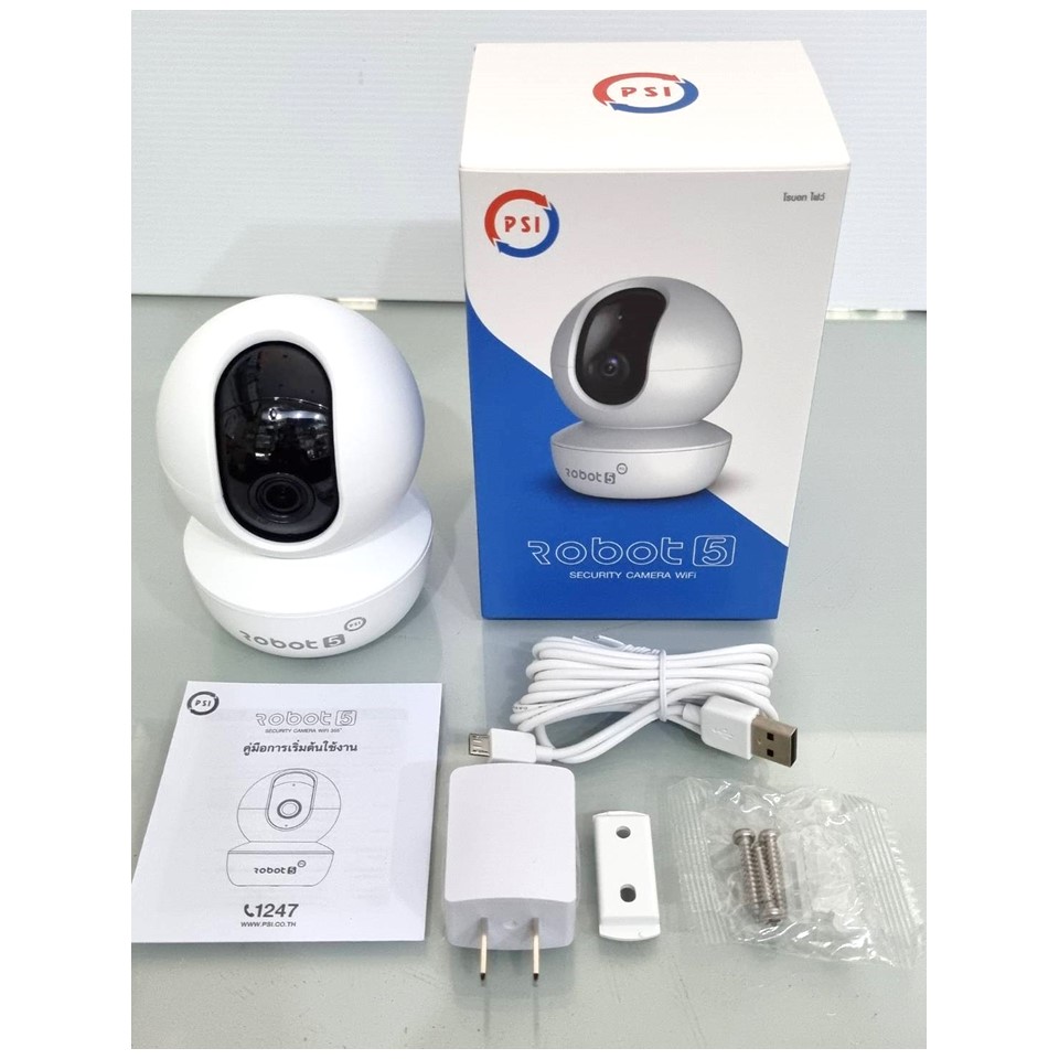PSI SMART ROBOT 5 กล้องวงจรปิด CAMERA WIFI บันทึกภาพคมชัดระดับ FULL HD ...