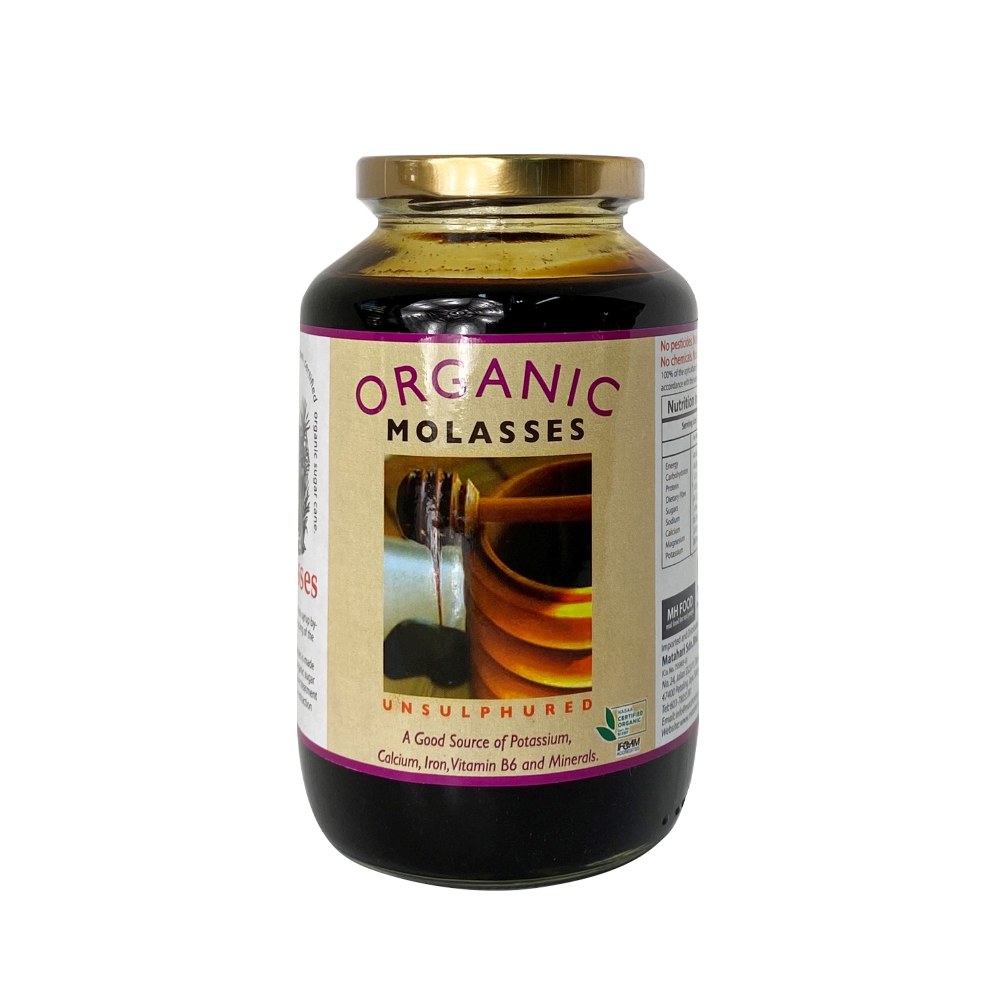Organic/Bio MOLASSES Syrup | น้ำเชื่อมโมเลสเสท 900g - Natural Efe ...