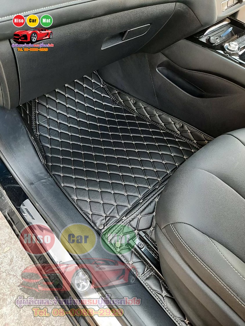 MG EP/ EP plus พรมหนังไฮโซเข้ารูป6D เต็มคันรวมท้ายรวมปิดเบาะหลัง รวม6ชิ้น - Hiso Carmat 6D 7D ...