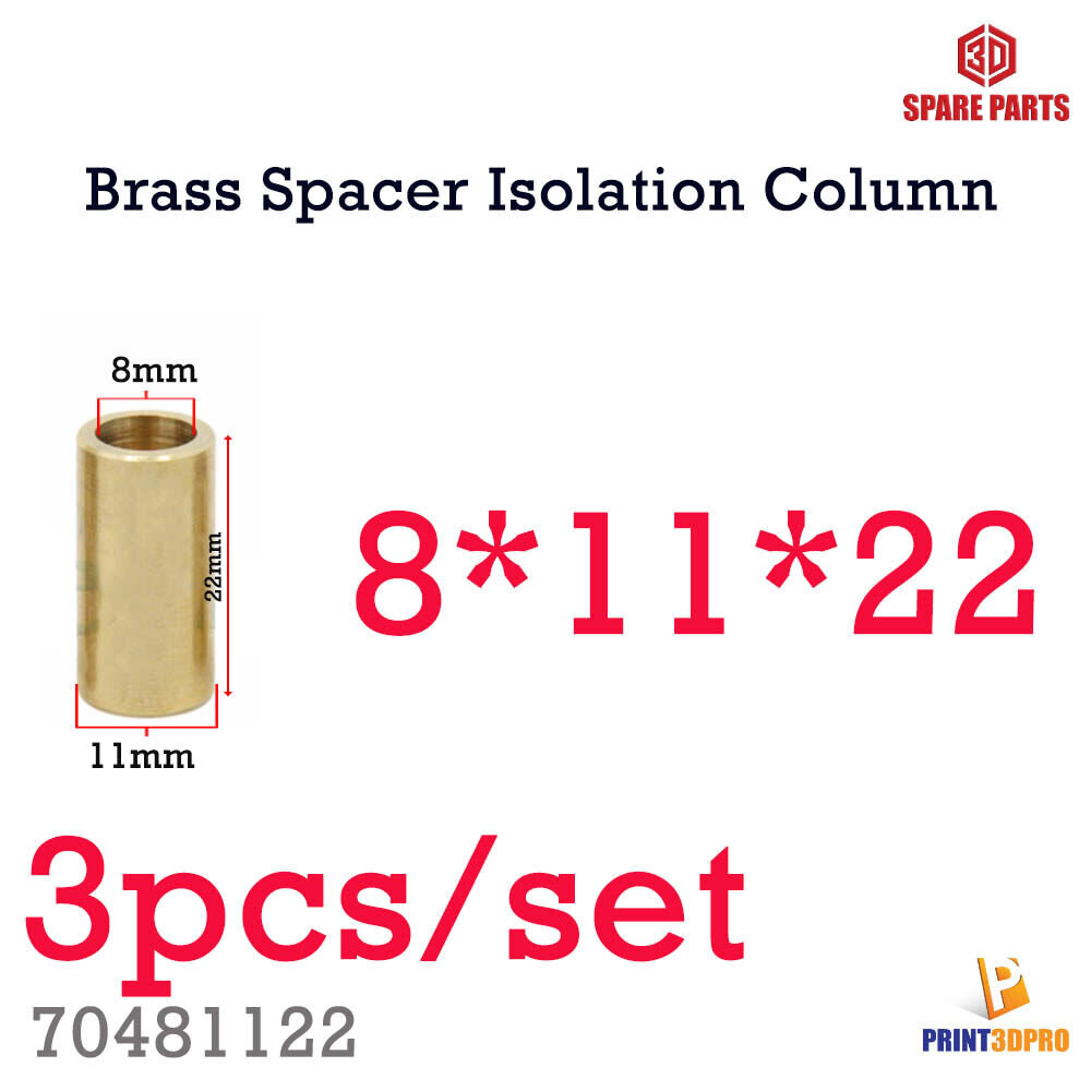 Brass Spacer Column/Separation Pillar washer Column Non-threaded Spacer ...