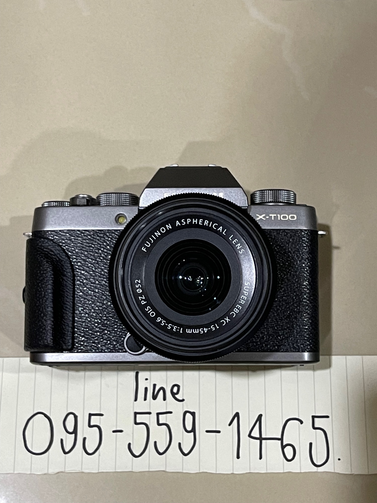 (สินค้ามือ2) กล้อง Fuji XT100 ติดเลนส์ 15-45 wifi เซลฟี่ได้ค่ะ อุปกรณ์ ...
