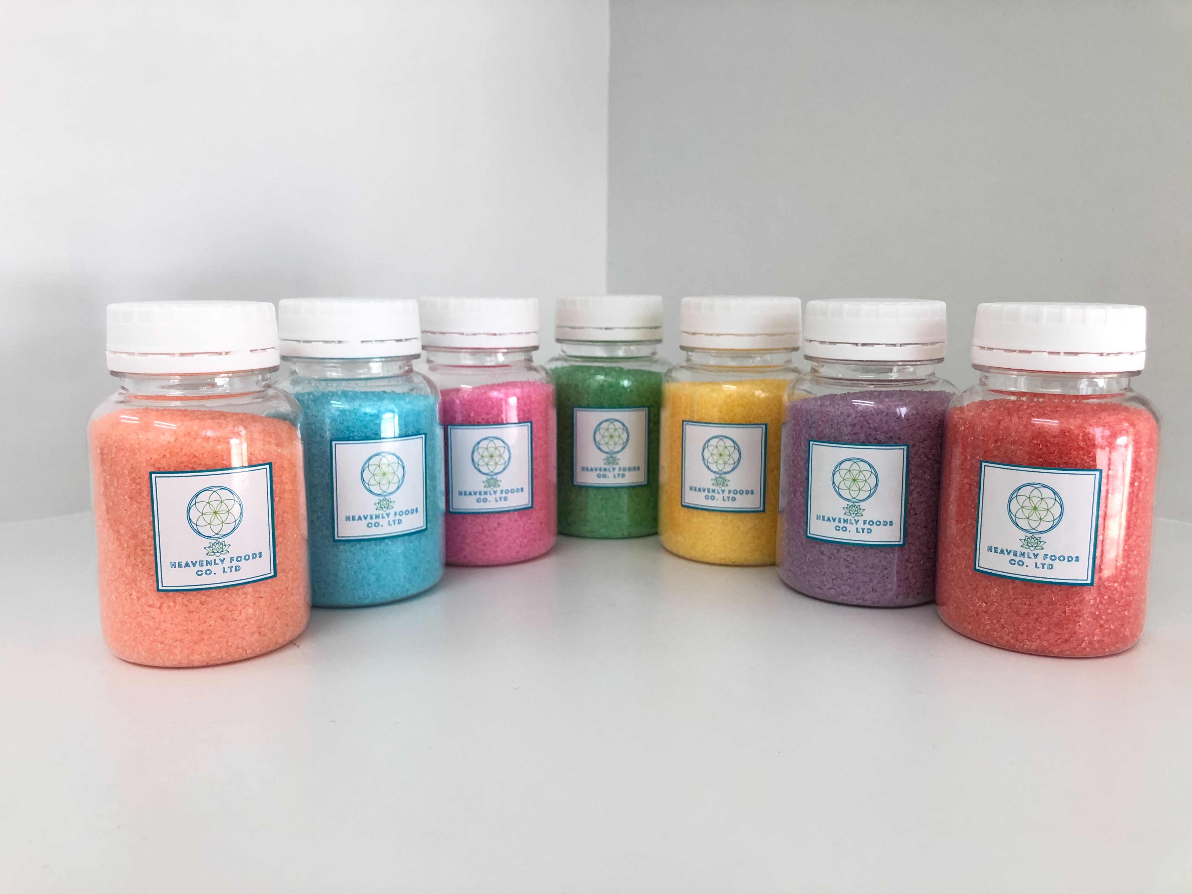 Colored Sugar - Yellow น้ำตาลสีเหลือง 140 grams - Heavenly Foods Co Ltd ...