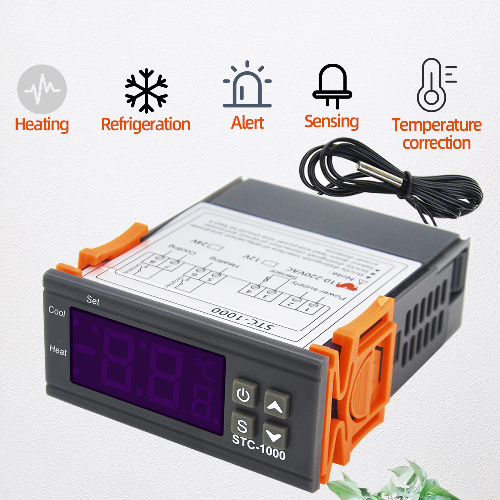 Digital Temperature Controller Thermostat Thermoregulator Incubator รี ...