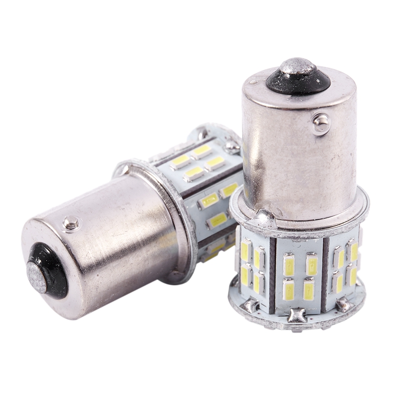 2x 1156 BA15S 382 P21W White 50 SMD LED Car Tail Turn Signal Reverse ...