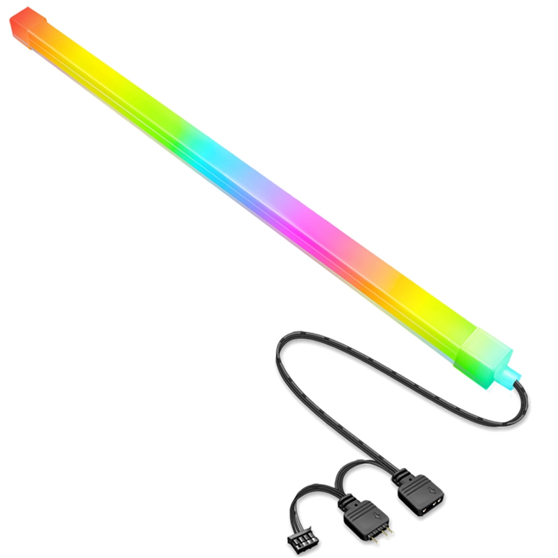 COOLMOON F300 Chassis Light Bar 3PINx2+4PIN 5V ARGB Desktop Computer ...