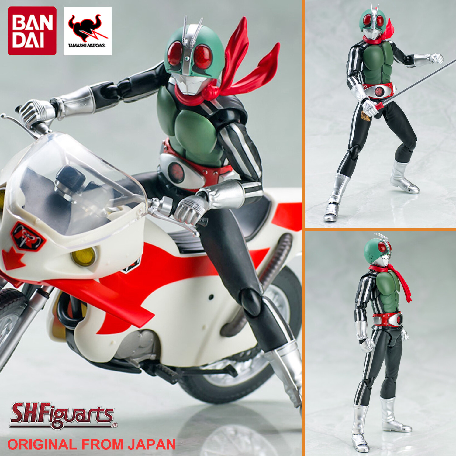 Model โมเดล ของแท้ 100% Bandai S.H.Figuarts จากซีรีส์ดังเรื่อง Masked ...