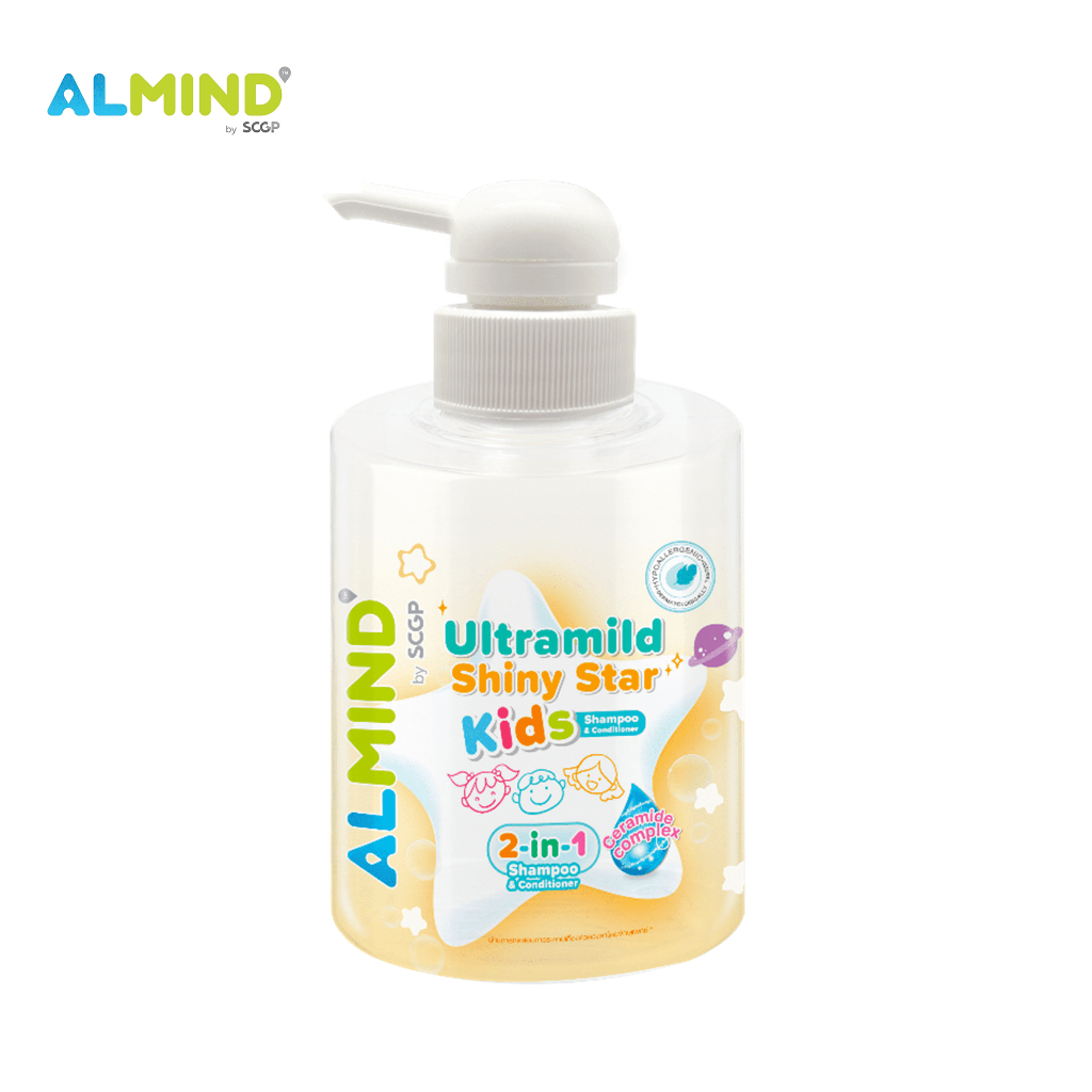 ชิ้นที่ 2 ลด 25 ALMIND by SCGP Ultramild Shiny Star Kids Shampoo ...