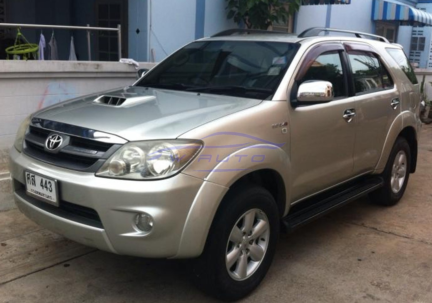 คิ้วรีดน้ำประตู ตัวใน ห้าง ศูนย์ แท้ Toyota Fortuner 2004-2014 ใส่รุ่น ...