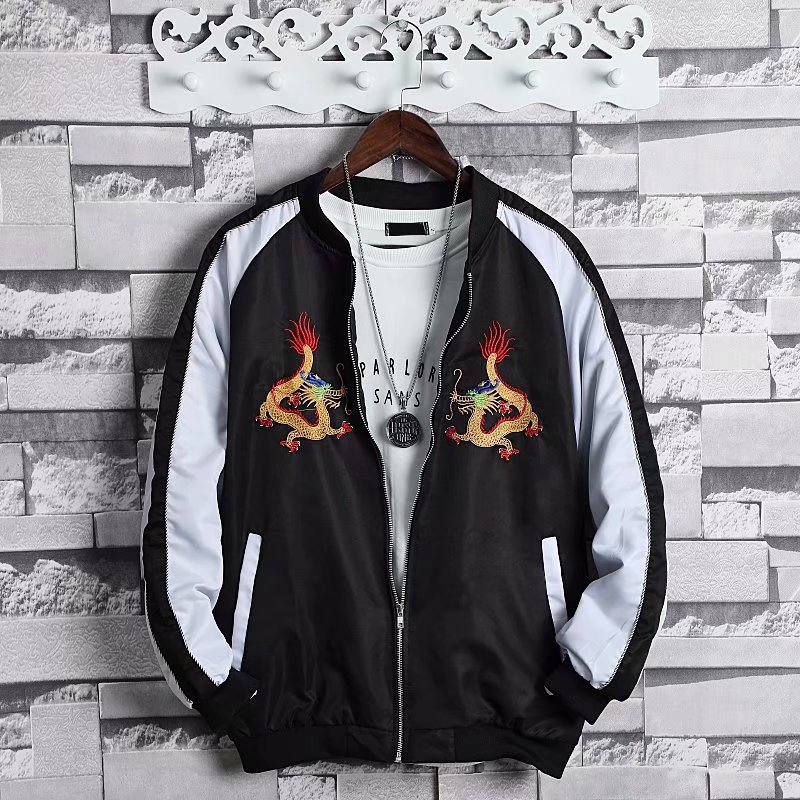 เสื้อแจ็กเก็ตเบสบอล ปักลาย NSJD แฟชั่นฤดูใบไม้ผลิ สไตล์เกาหลี และ ...