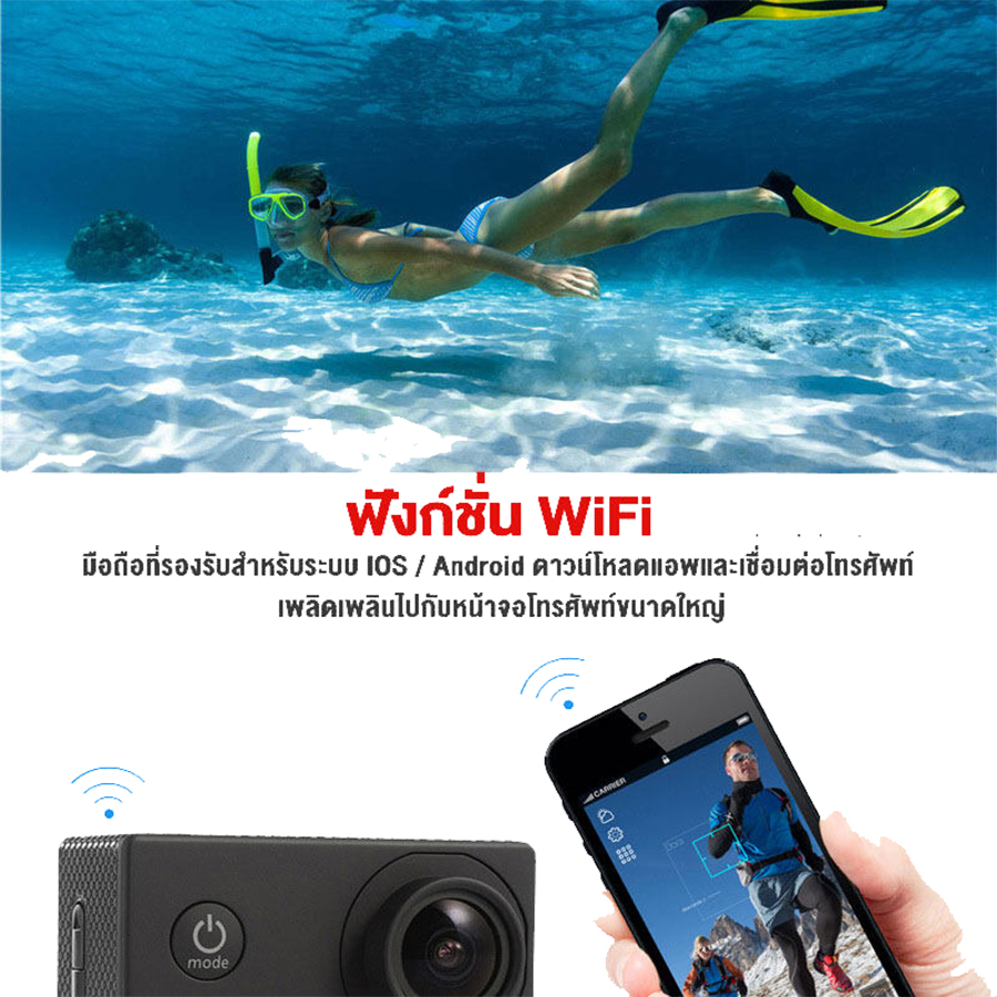 รับประกัน 1 ปีกล้องgopro 100 Camera กล้องโกโปรแท้ 4k กล้องโกโปร Action ...