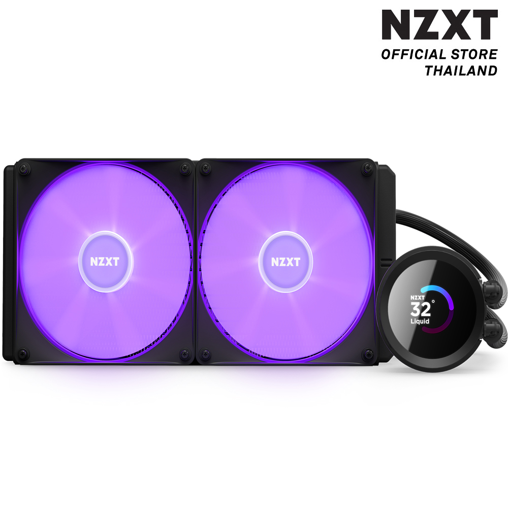 NZXT KRAKEN 240 RGB BLACK RL-KR240-B1 - NZXT_OfficialStore - ThaiPick