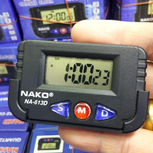 นาฬิกาตั้งโต๊ะเเบบพกพา NAKO NA-613D 3 in 1 - Chai dee - ThaiPick