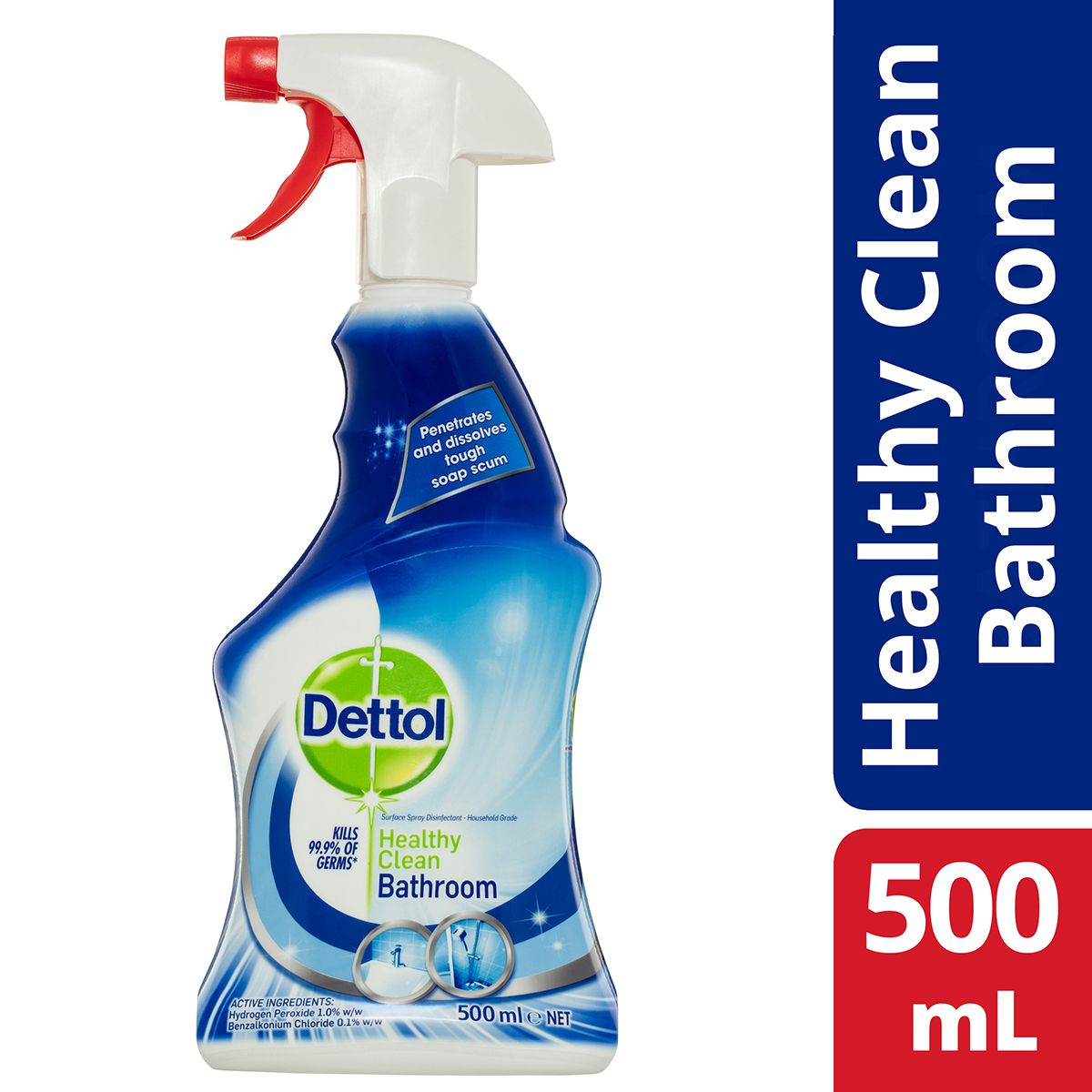 [ส่งฟรี] Dettol Healthy Clean Bathroom Spray 500ml เดทตอล สเปรย์ทำความ ...