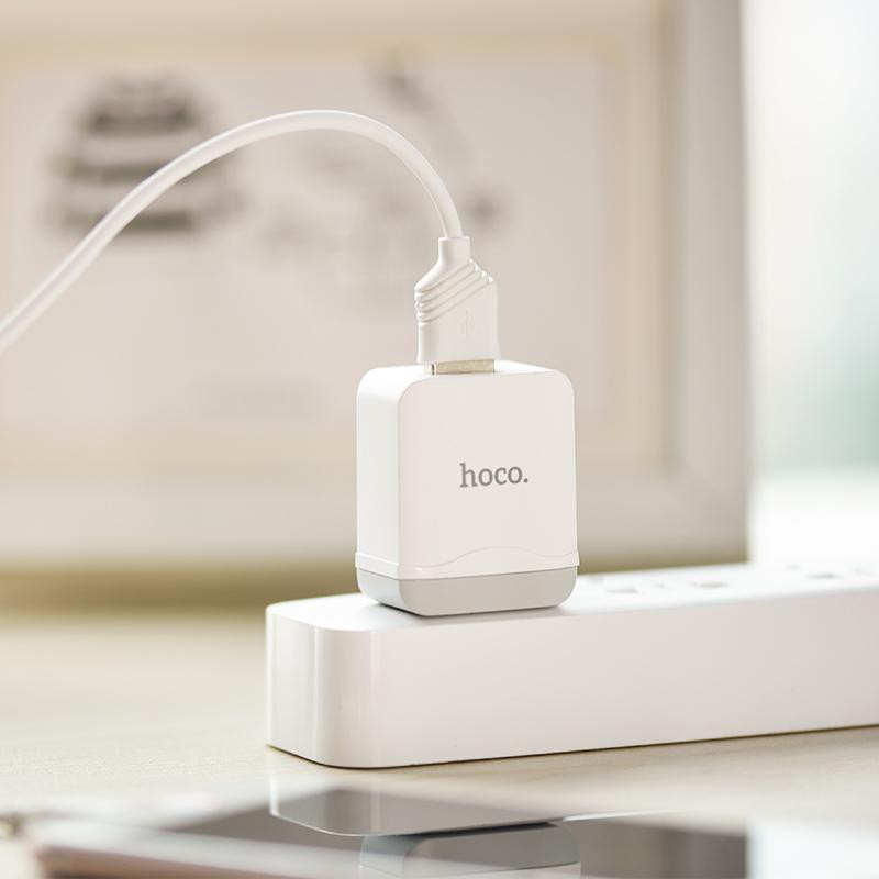 Hoco C22 ของเเท้ 100% หัวชาร์จเร็วมือถือ 2.4A MAX แบบSet หัวพร้อมสาย ...
