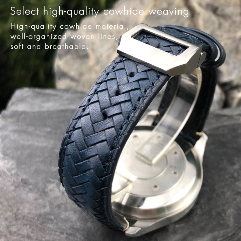 Original high quality 20mm 21mm 22mm Premium Cowhide Strap Fit For Iwc ...