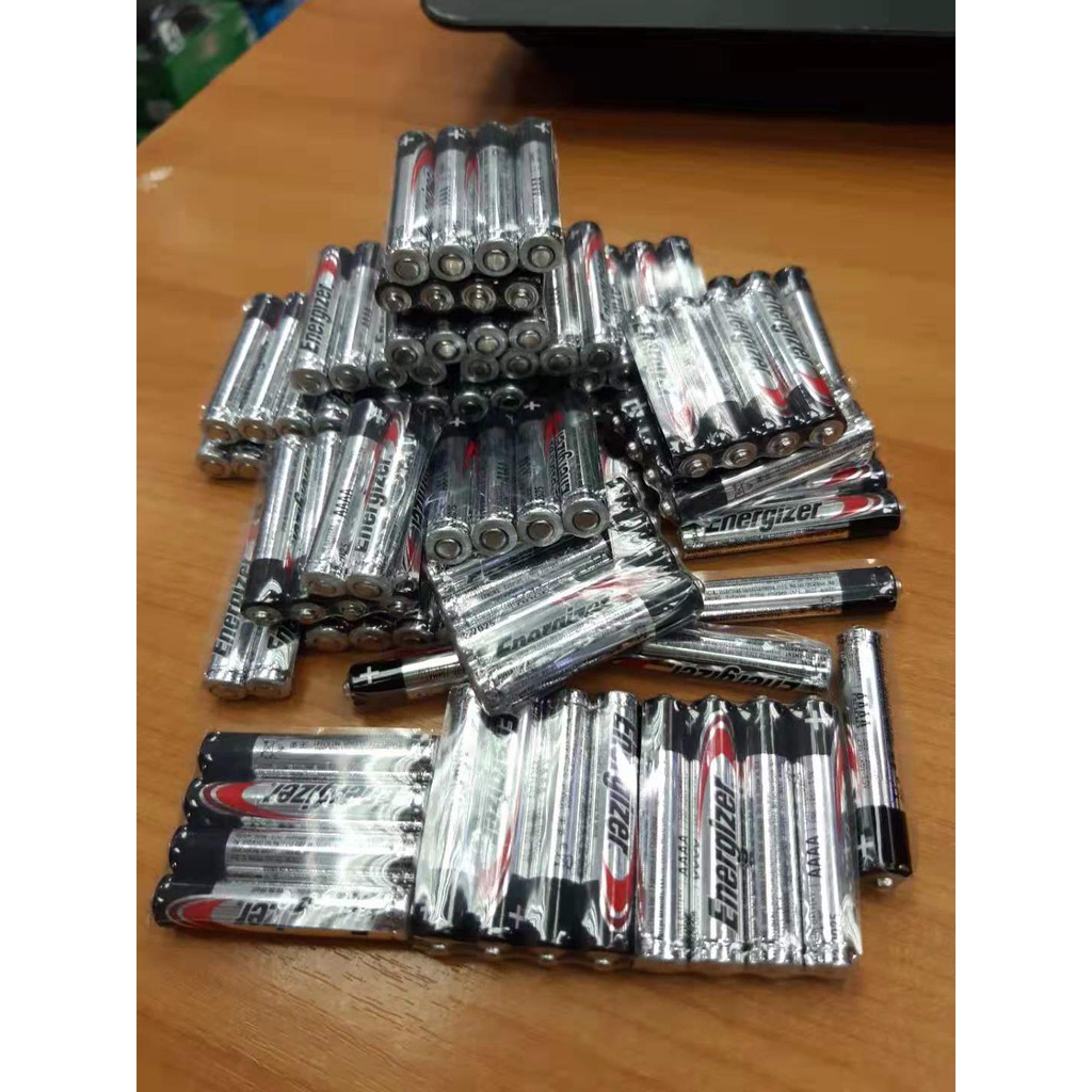 double A battery ถ่าน 4A AAAA Energizer E96 - Alkaline Batteries 1.5V ...